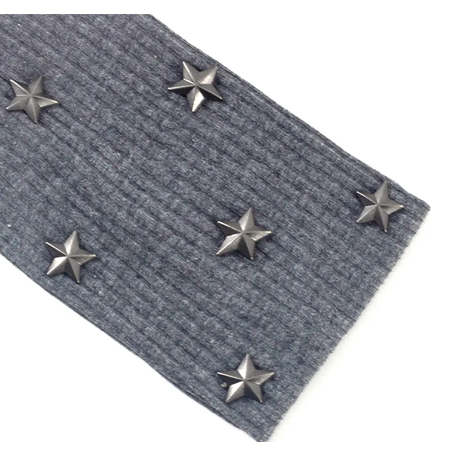 Knitted Ribbed Headband for Women Elastic Flat Hairband with Five ...