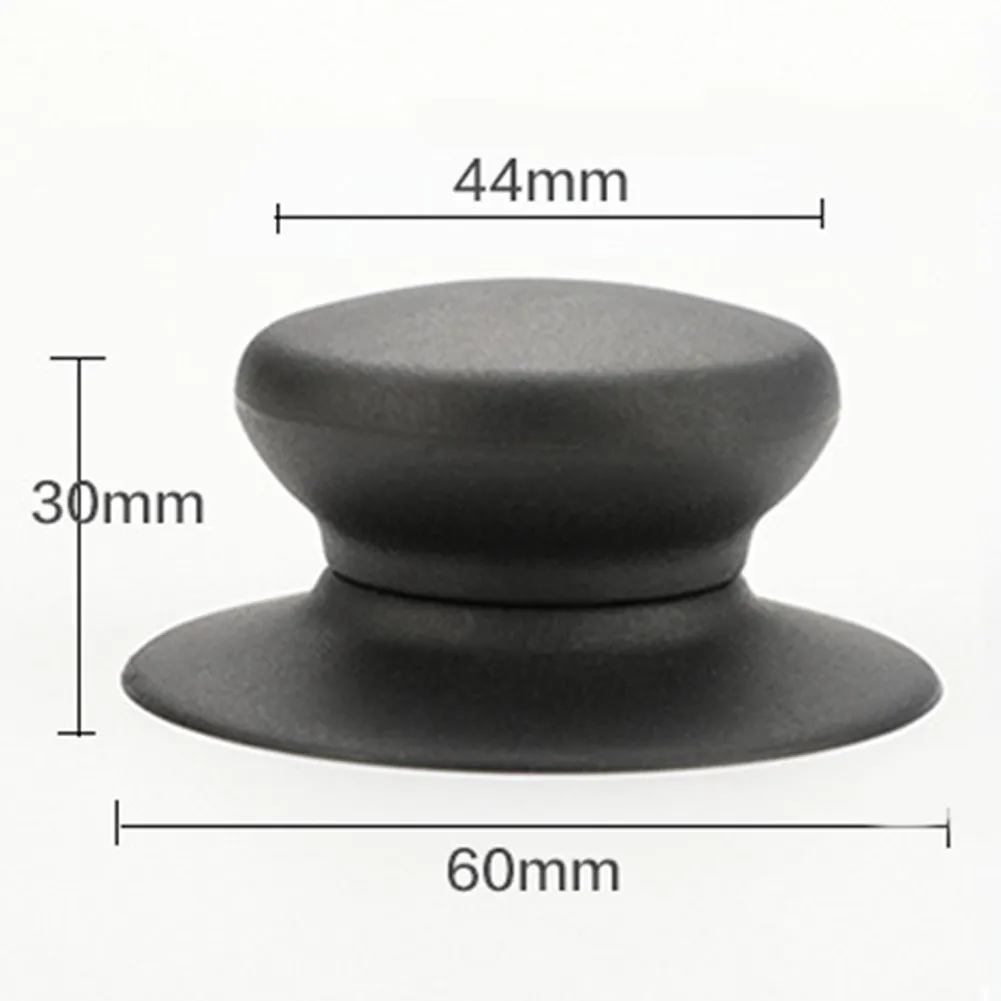 Heat-Resistant Bakelite Pot Lid Knobs 4-Pack, Sturdy Black Cover ...