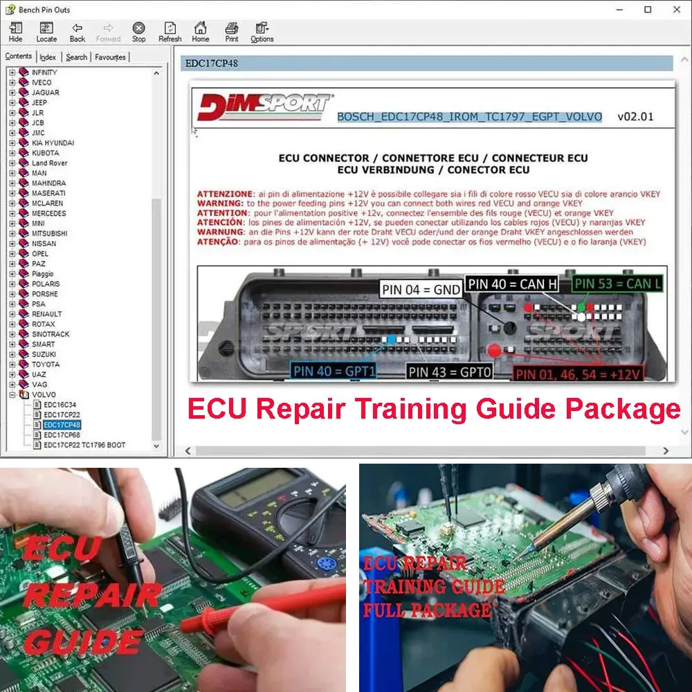 Essential ECU Programming Tools Package: Comprehensive Training ...