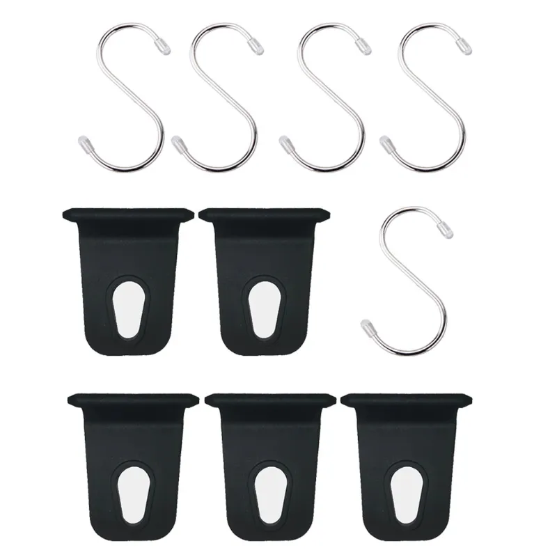 Drapery Hooks And Rings, Portable Plastic Awning Hanger Clips For RV ...