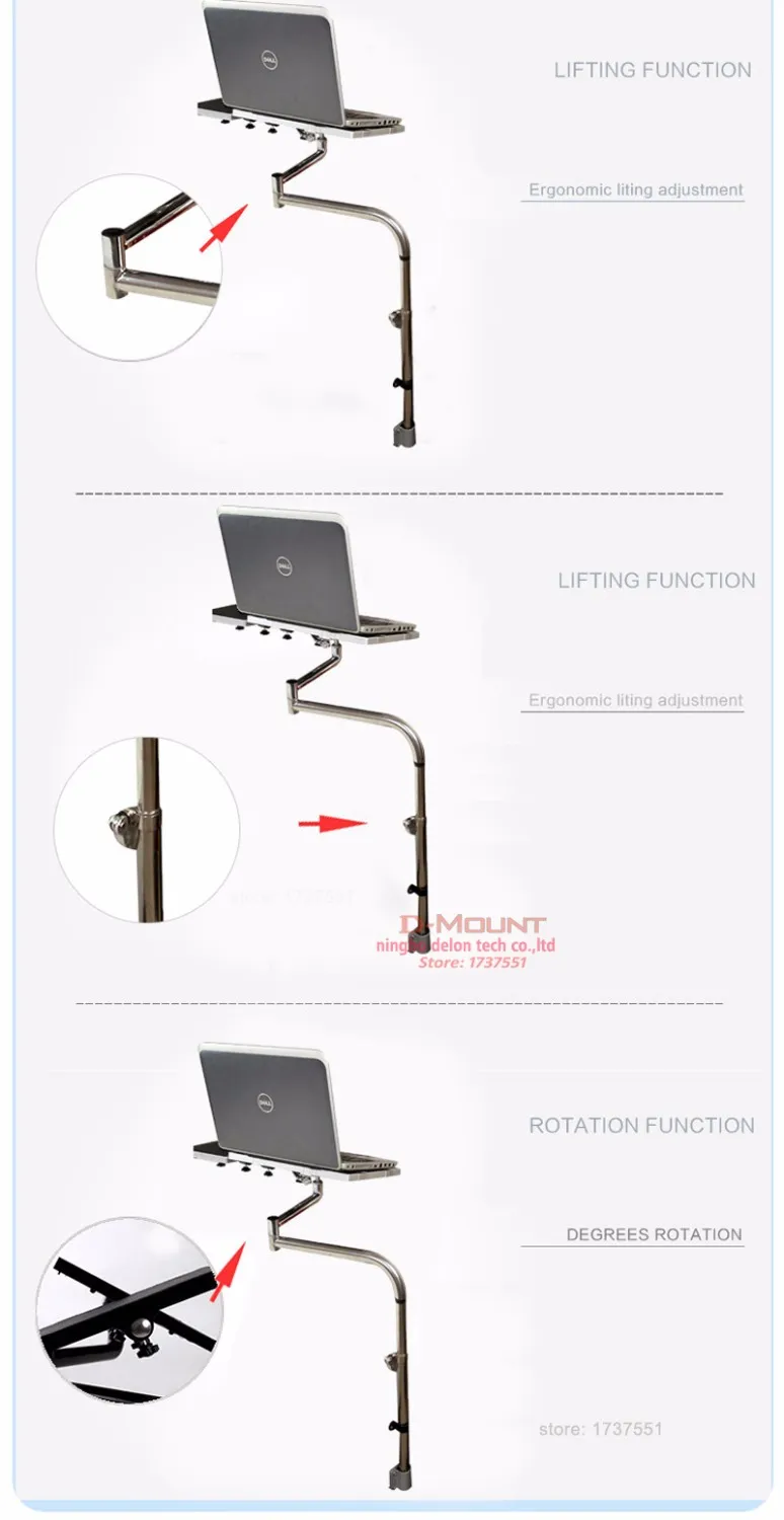 Laptop Holder For Couch & Bed: Adjustable Sofa Laptop... From Ddmyaug ...