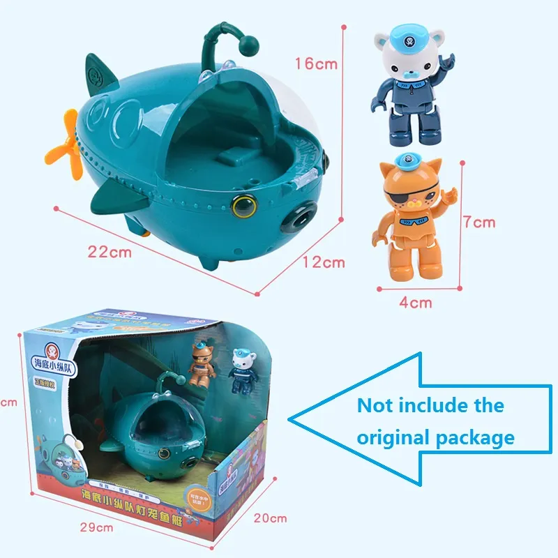 Octonauts Octopod GUP Bath Toy: Clockwork Canoeing Figures, Barnacles ...