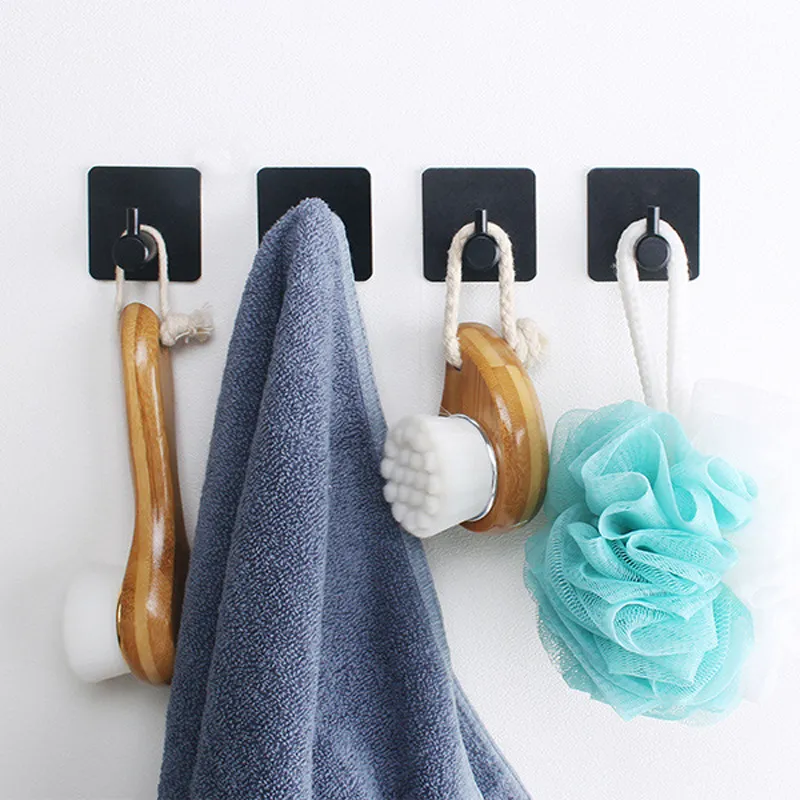 Multipurpose Wall Hook: 2-Pack Aluminum Door Hooks for Keys, Coats ...