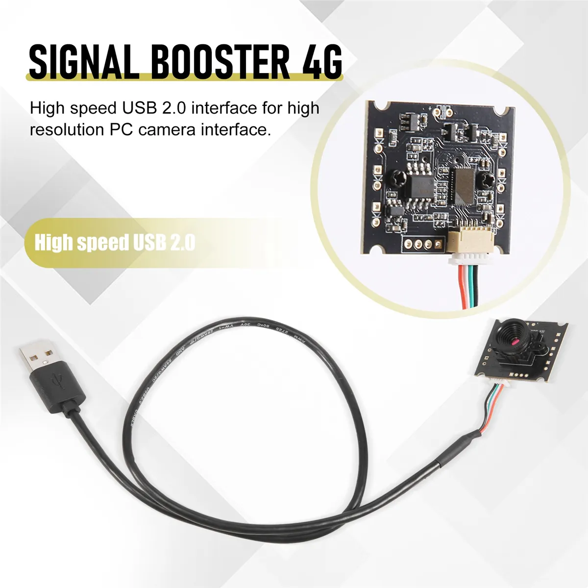 1MP USB Camera Module OV9726 CMOS - 50° Lens, IP Camera for Windows ...