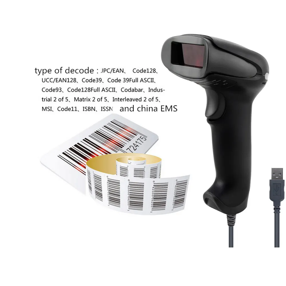 DHgate.com:NETUM USB Barcode Scanner - High-Speed Wired 1D Bar Code ...