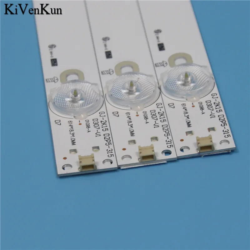 614mm 3V LED Backlight Strip LB32067 V0_00 and V0_01 Bar Kit for TV ...