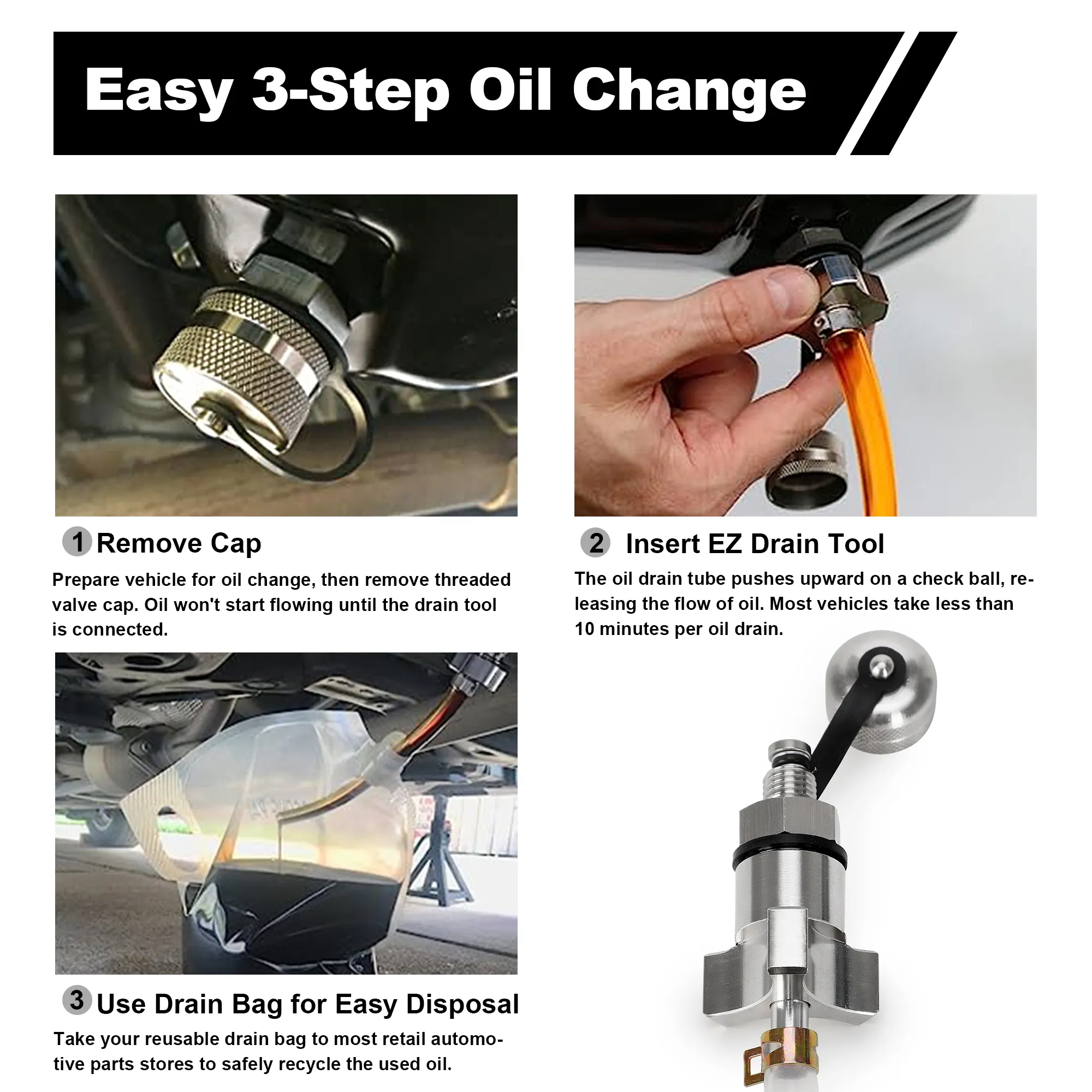 DHgate.com:Aluminum Alloy Oil Drain Valve with Hose Attachment ...