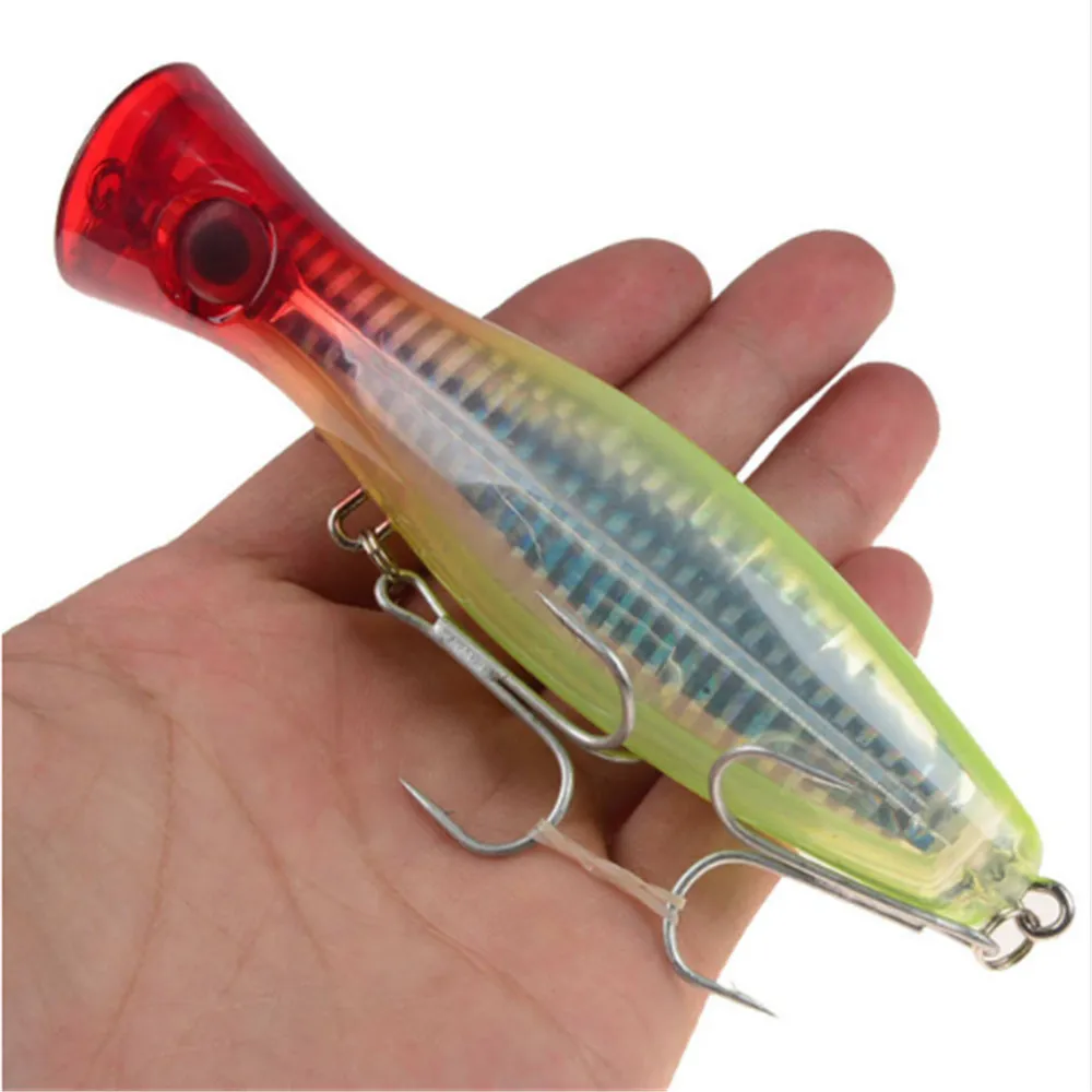 Fishing Lures in Bulk: 12cm 40g Topwater Popper Lure with Hard Plastic ...