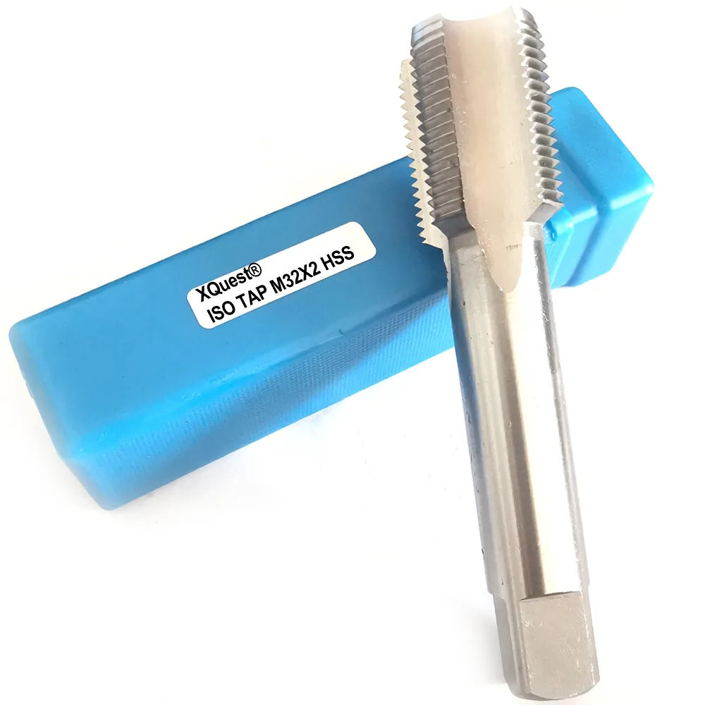 HSS Metric Right Hand Tap M32 M32X2.5 Fine Thread Cutting Straight ...