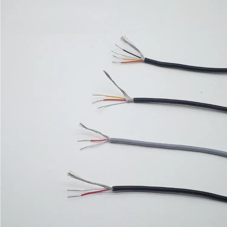 DHgate.com:2/3/4 Core UL2547 Signal Shielded Cable 22/24/26/28 AWG PVC ...