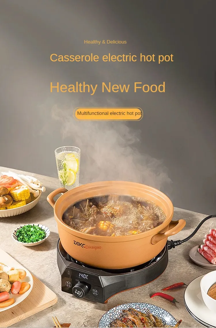 DHgate.com:Electric Ceramic Stew Soup Hot Pot - One-Piece Household ...