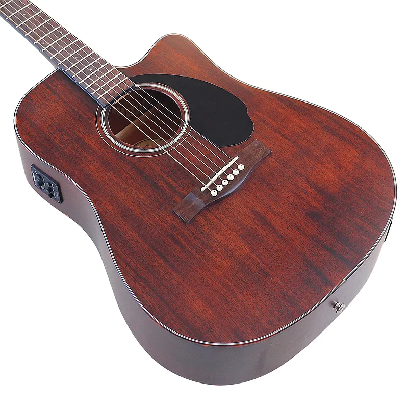DHgate.com:Solid Sapele Wood 41 6-String Electric Acoustic Guitar with ...