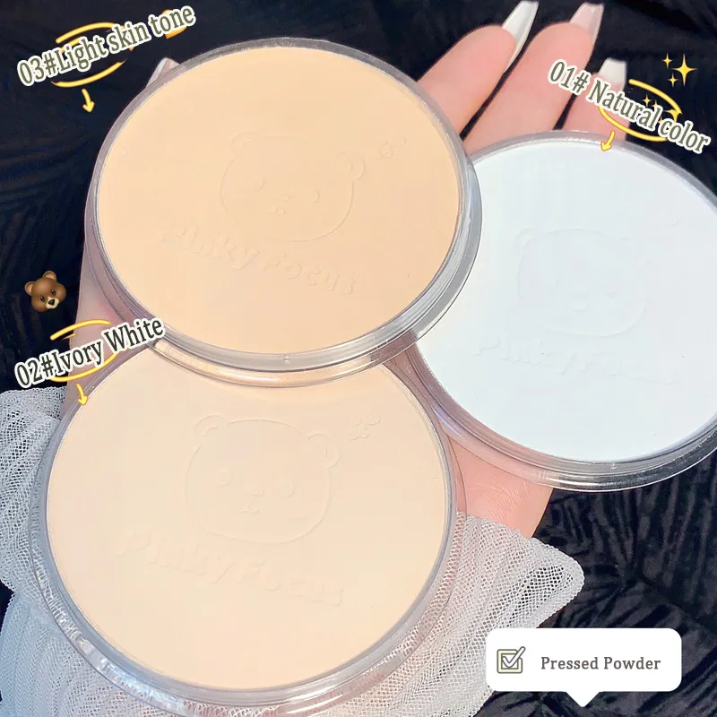 Face Concealer Palette Cute Bear Makeup Pressed Powder Contour Long ...