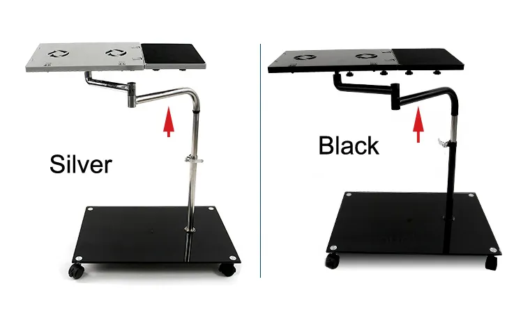 Laptop Holder For Couch Adjustable Bedside Table, Rotating Computer ...