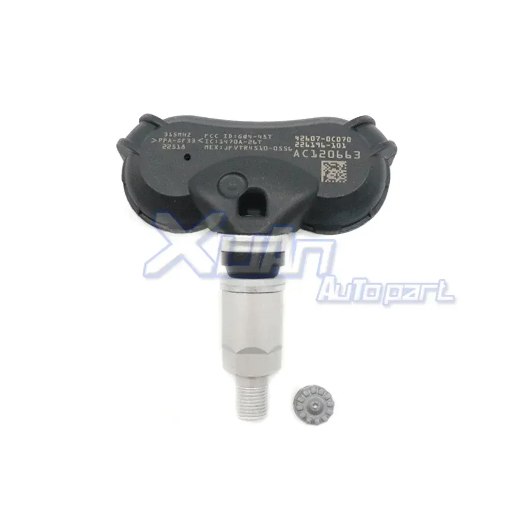 4-Pack Toyota TPMS Sensor, 315MHz Tire Pressure Sensor 42607-0C070 for ...