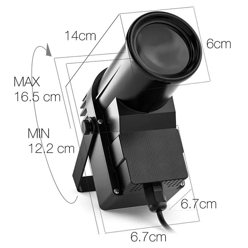 Disco Party Lighting Effect Mini LED Stage Light With DMX Control ...