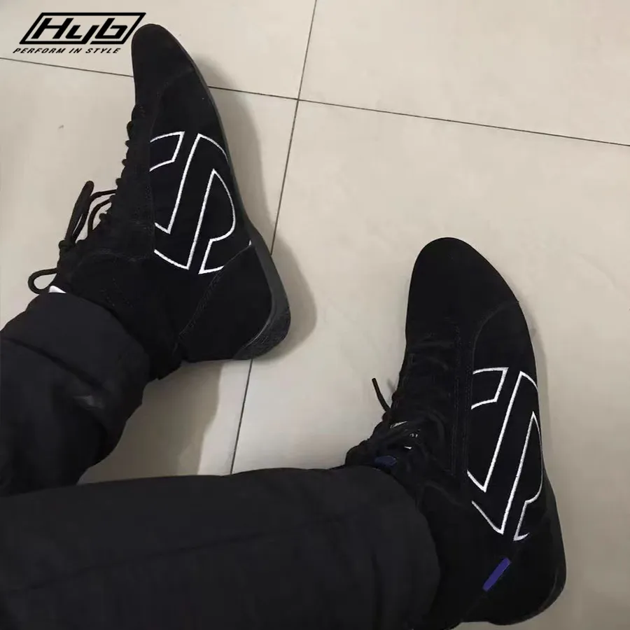 Professional F1 Racing Shoes Suede Cowhide Driving... From Ddmyjan ...
