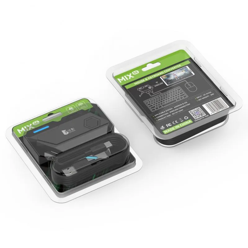 Bluetooth Mobile Game Controller for PUBG with Keyboard Mouse Converter ...