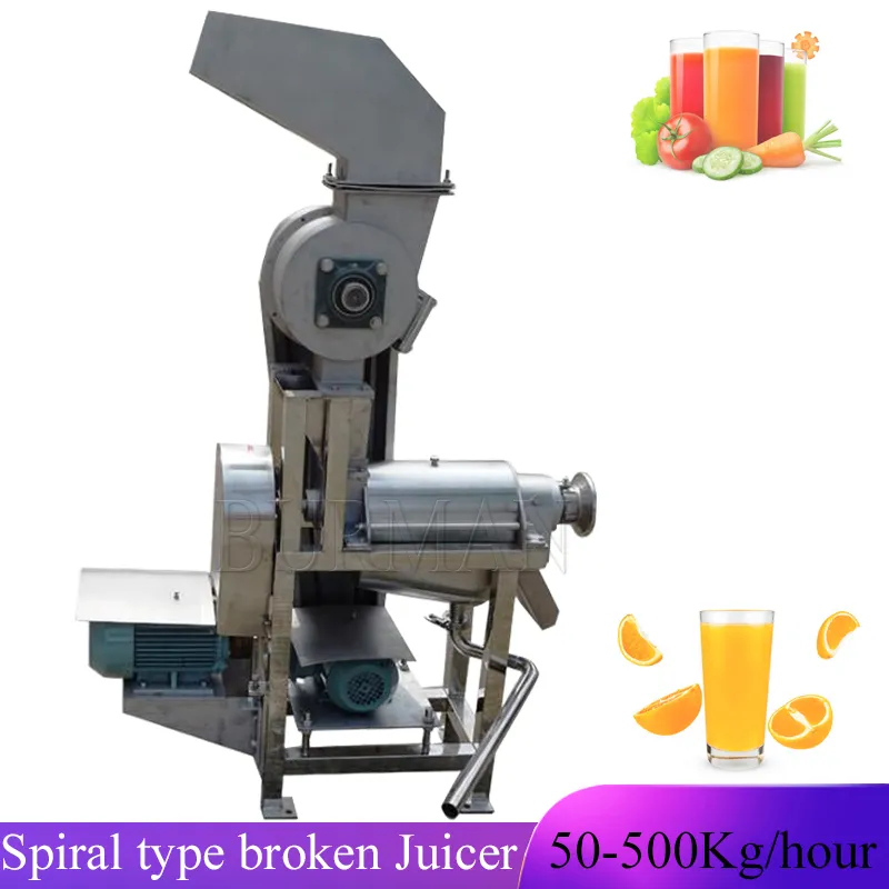 Juice Extractor Machine, Industrial Fruit Juicer Machine, Spiral ...