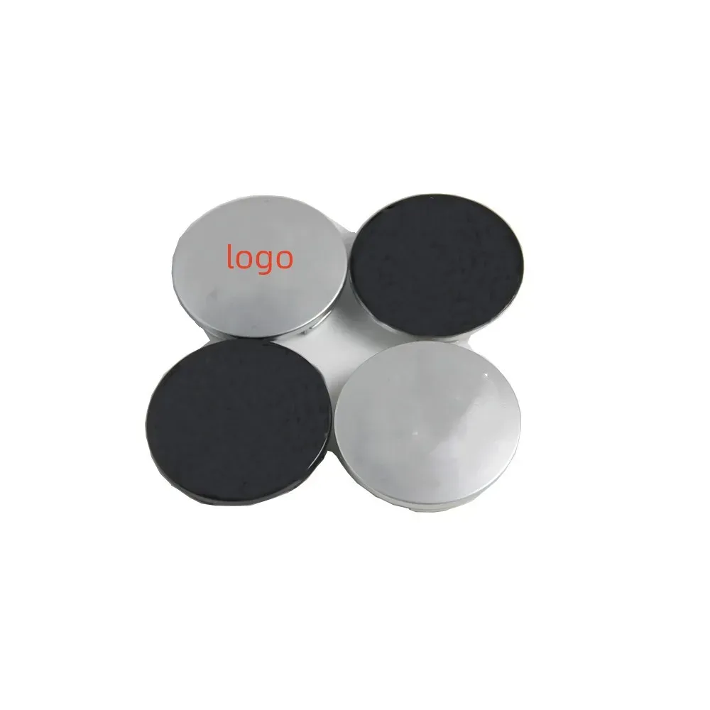Set of 4 3D 60mm wheel rim center caps for Lancer...