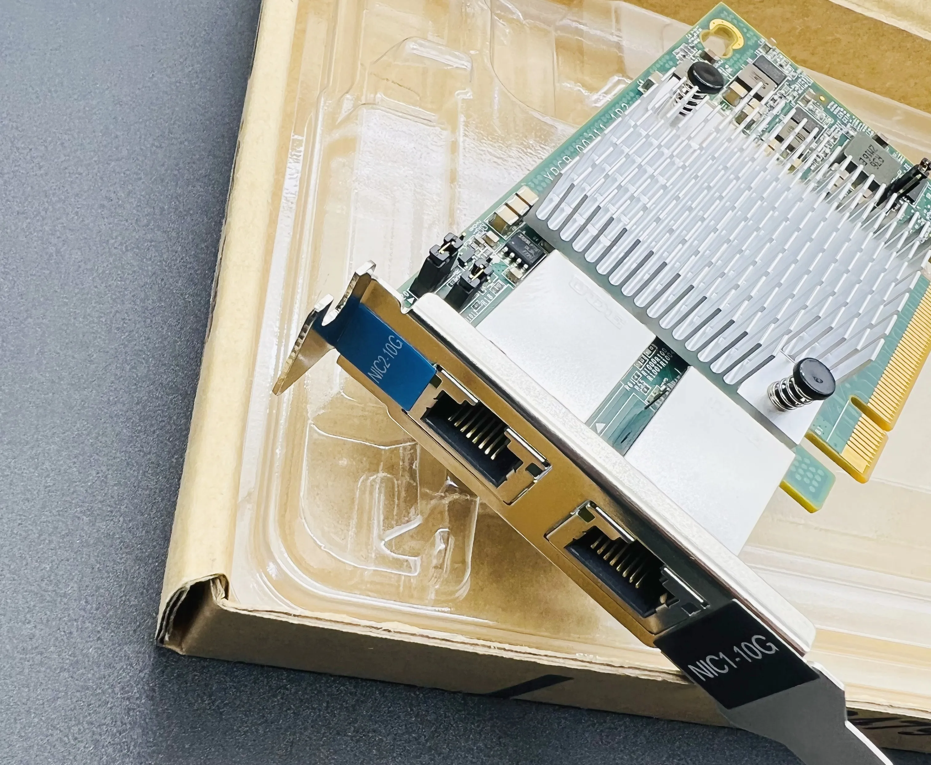 Insuper X540-T2 100M/1G/10G RJ45 Ethernet Adapter Network Sfp Card ...