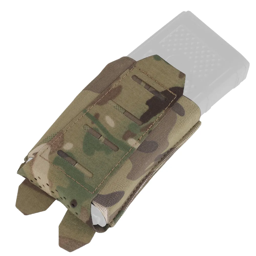Tactical Molle Pouch Elastic Rifle Magazine Pouch For 5.56/7.62 AK/M4 ...