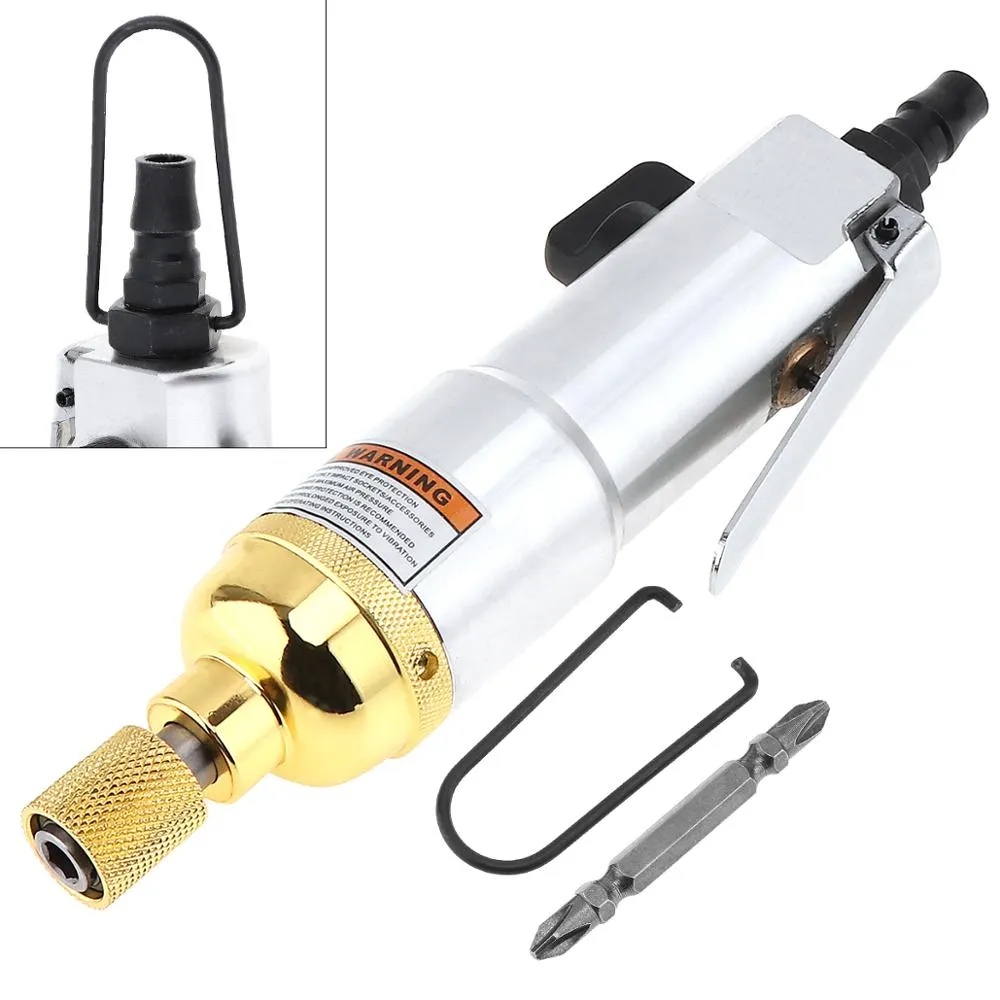 TORO Air Screwdriver, Double-headed Bit, Small Hook, Pneumatic Tool ...