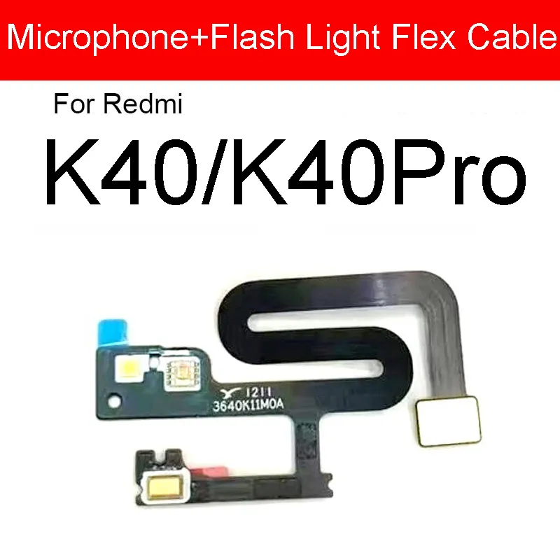 Microphone Flashlight Sensor Flex Cable Replacement for Xiaomi Redmi ...
