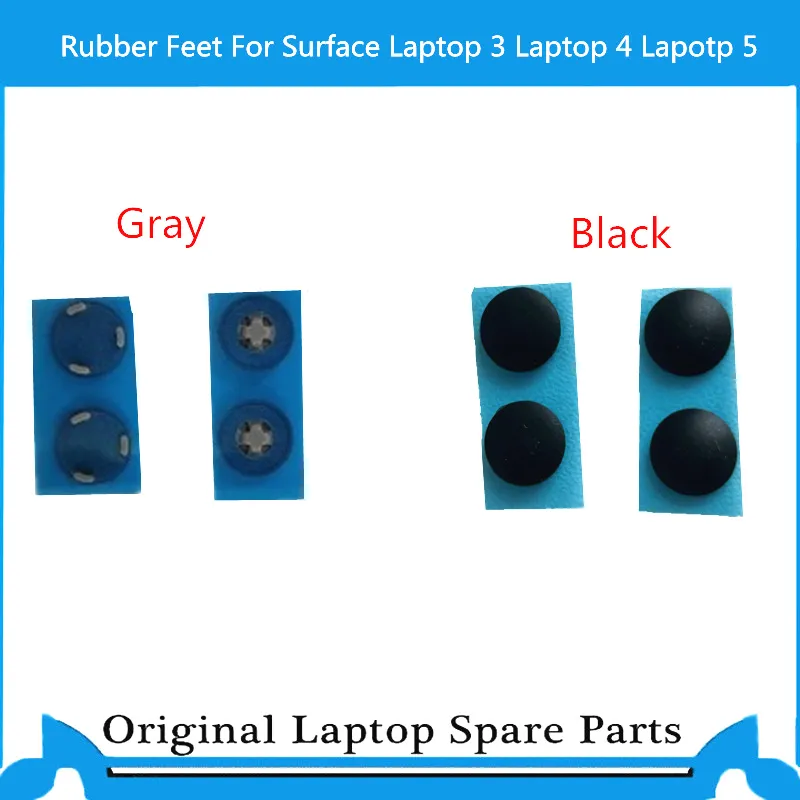 DHgate.com:4Pcs Rubber Feet Pads (Silver & Black) for Surface Laptop 3 ...