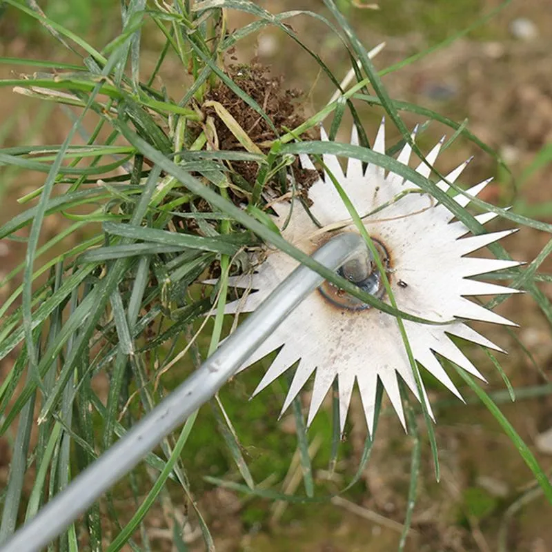 Weeding Tool Garden Weeder with Long Handle and Soil Rake - Garden ...