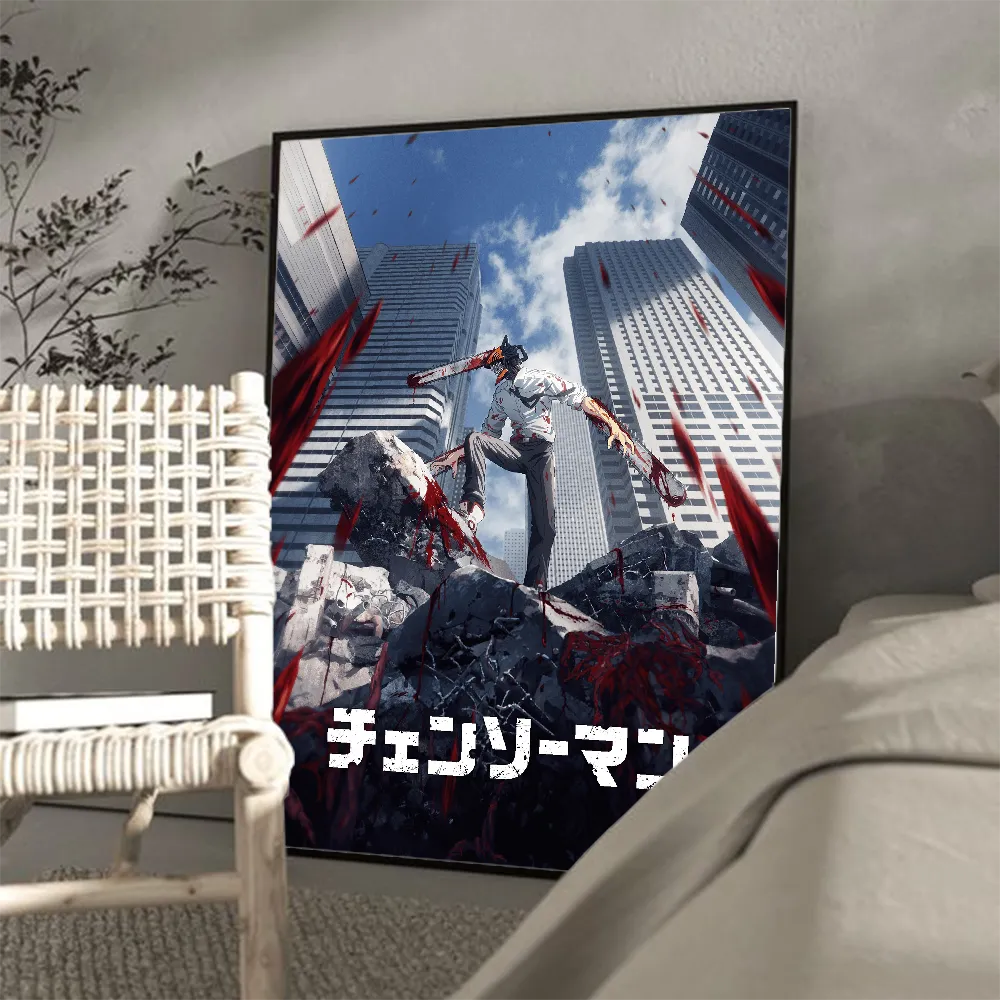Chainsaw Man Anime Poster Classic Vintage HD... From Ddmyjan, $28.93 ...