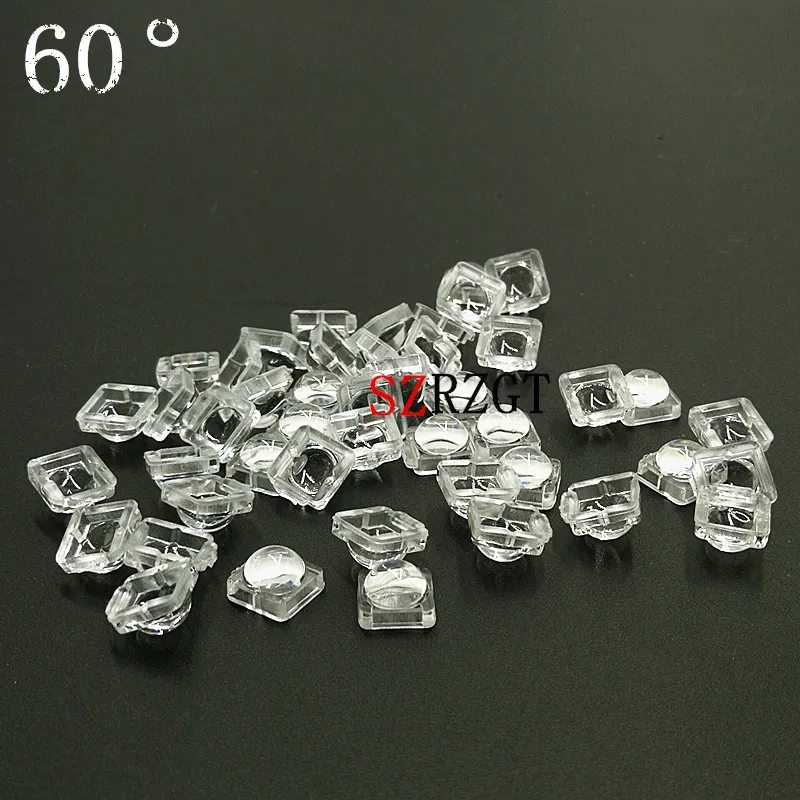 Plastic Lens for LED 5050 SMD Lights with 30, 60, and 120 Degree Angles ...