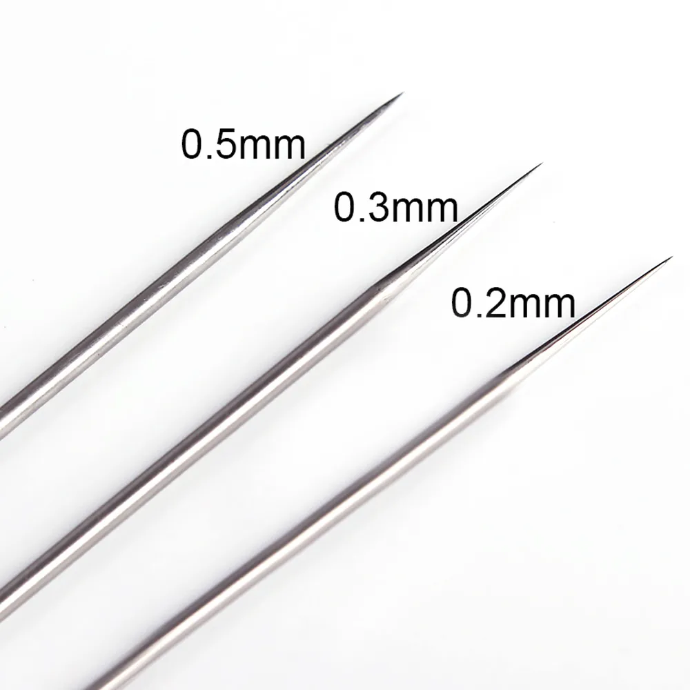 2/0.3/0.5mm Precision Airbrush Nozzle & Needle Set for Flawless ...