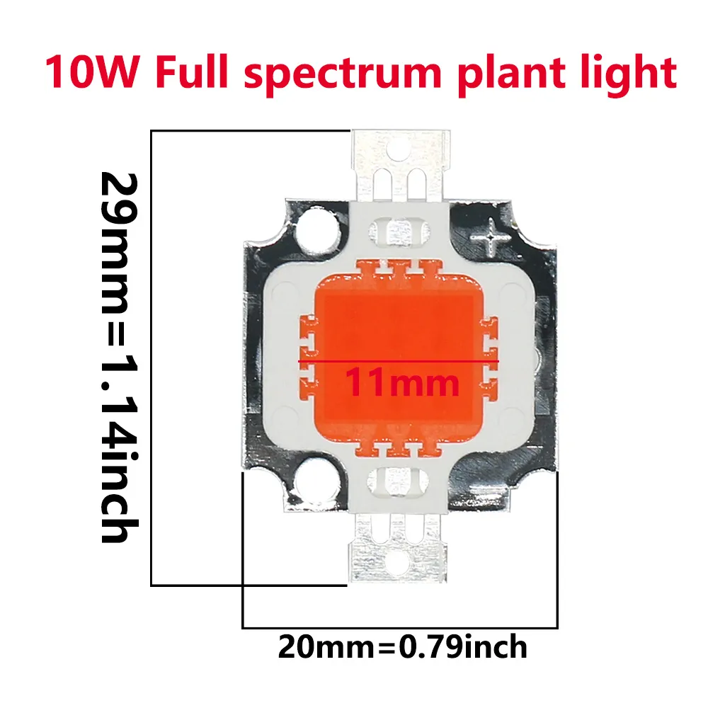 Copper Plate COB LED Chip 10W 20W 30W 50W 100W Lamp Bulb Chips for ...