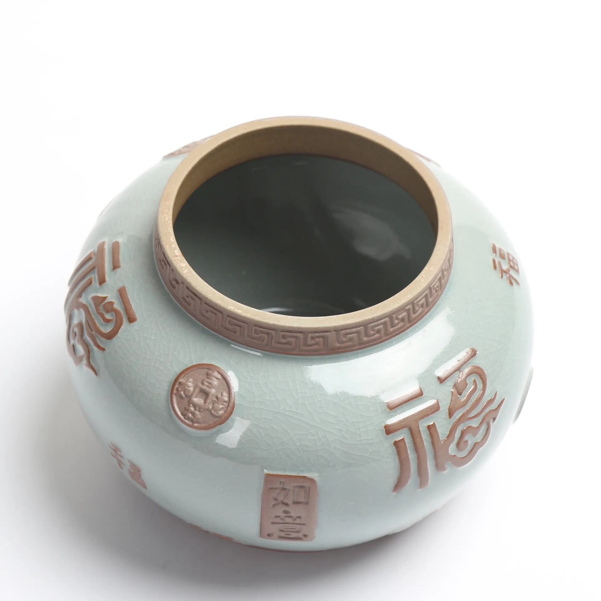 Vintage Ceramic Tea Storage Container - Tea Set Organizer for Coffee ...
