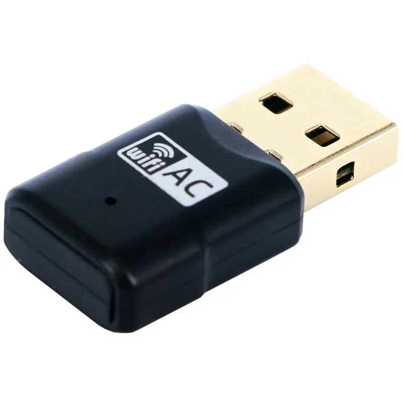 600Mbps USB WiFi Adapter with External Antenna - Dual Band 2.4+5.8Ghz ...