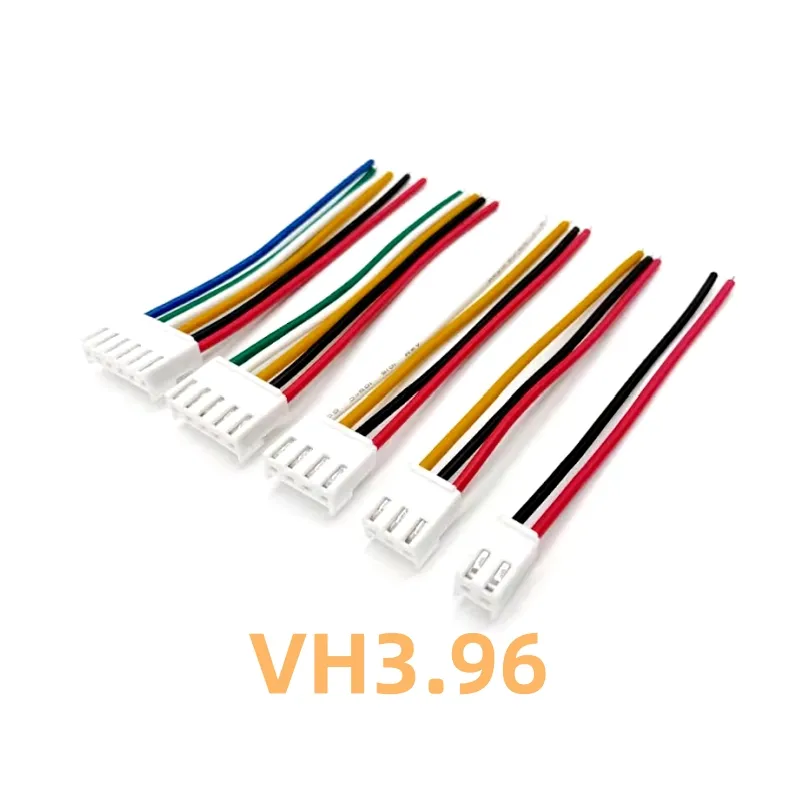 DHgate.com:VH3.96mm Pitch JST Cable Connector, Single Row Female Plug Connector with 22 AWG ...