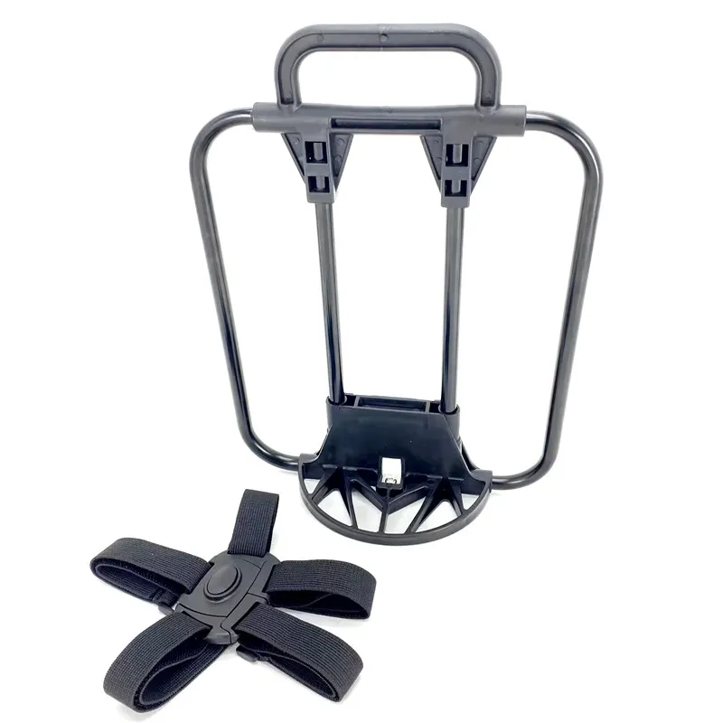 Aluminum Alloy Folding Bike Front travel bag - Luggage Frame Backpack ...