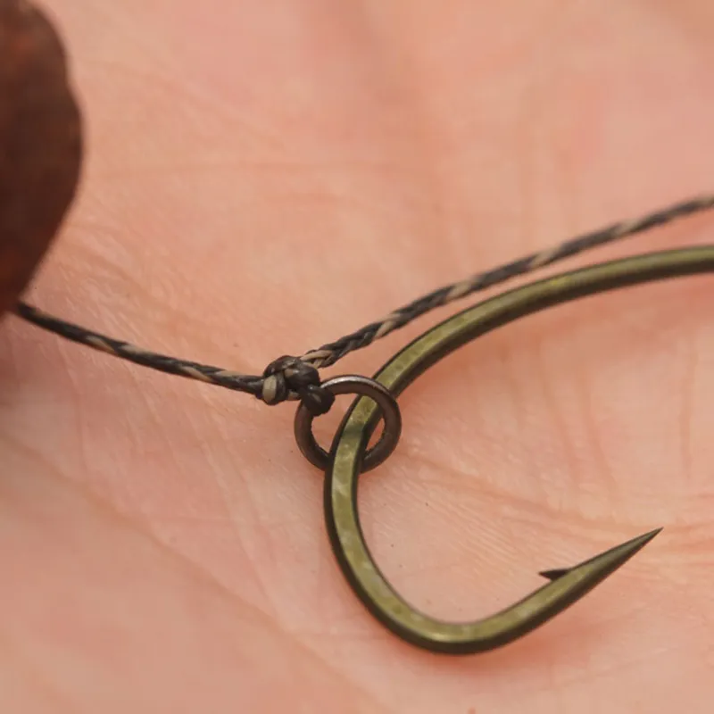 Mosodo Carp Fishing Rig Rings: 100-Pack Oval Quick-Change Rings for ...