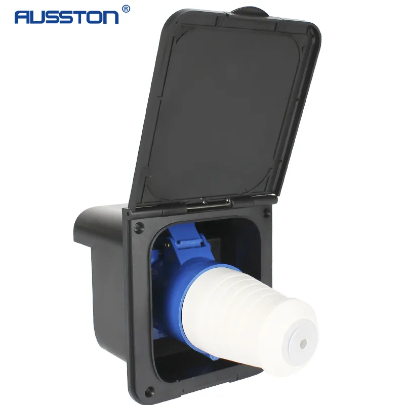 Waterproof External Flush Hook Up Socket for RV...