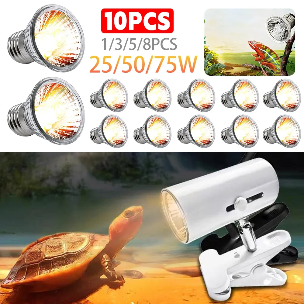 DHgate.com:25/50/75W UVA+UVB Reptile Lamp Bulb Turtle Basking UV Light ...