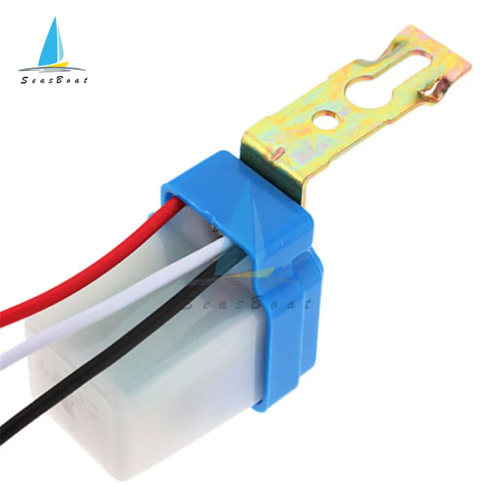 Photocell Light Switch: 220V 12V DC Light Sensor Switch For Solar ...