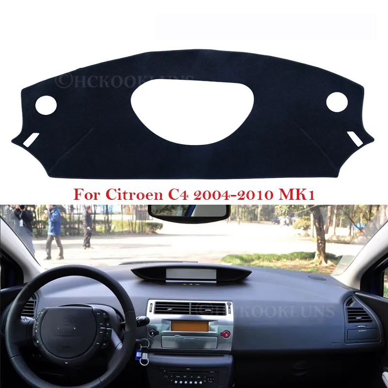 Dashboard Cover Protective Pad for Citroen C4 2004-2010 MK1 Car ...