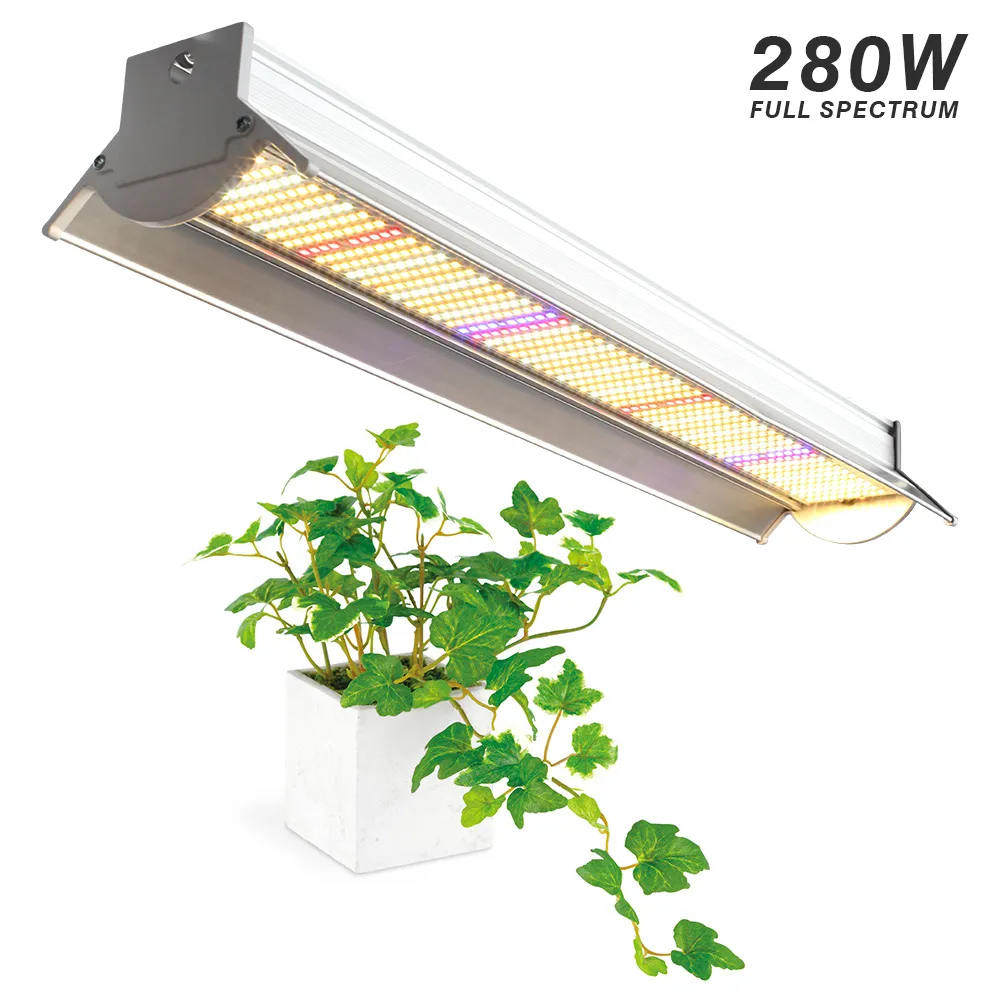 LVJING Full Spectrum 280W LED Grow Light with 560 LEDs, Hydroponic ...