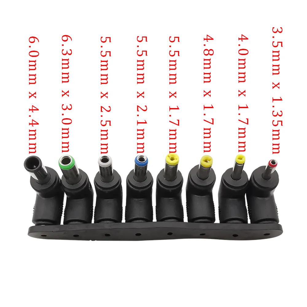 DHgate.com:DC Power 5.5x2.1mm Female to Various Male Plug Adapter ...