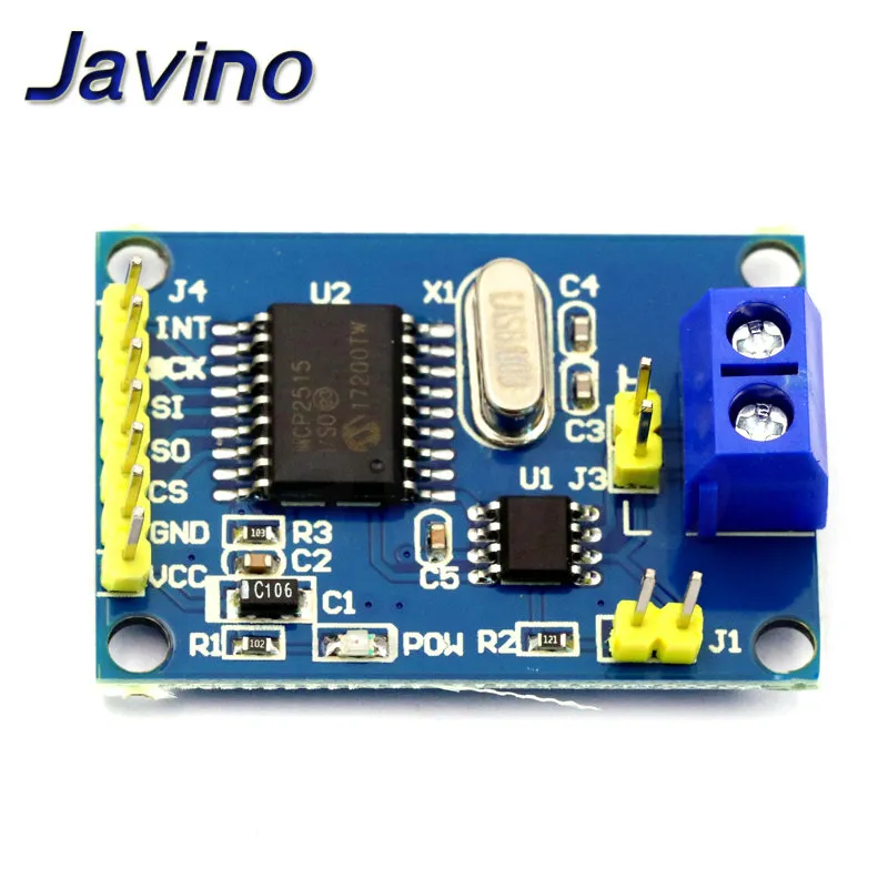 MCP2515 CAN Bus Module: TJA1050 SPI Receiver for 51 MCU ARM Controller Arduino DIY from Dhgate ...