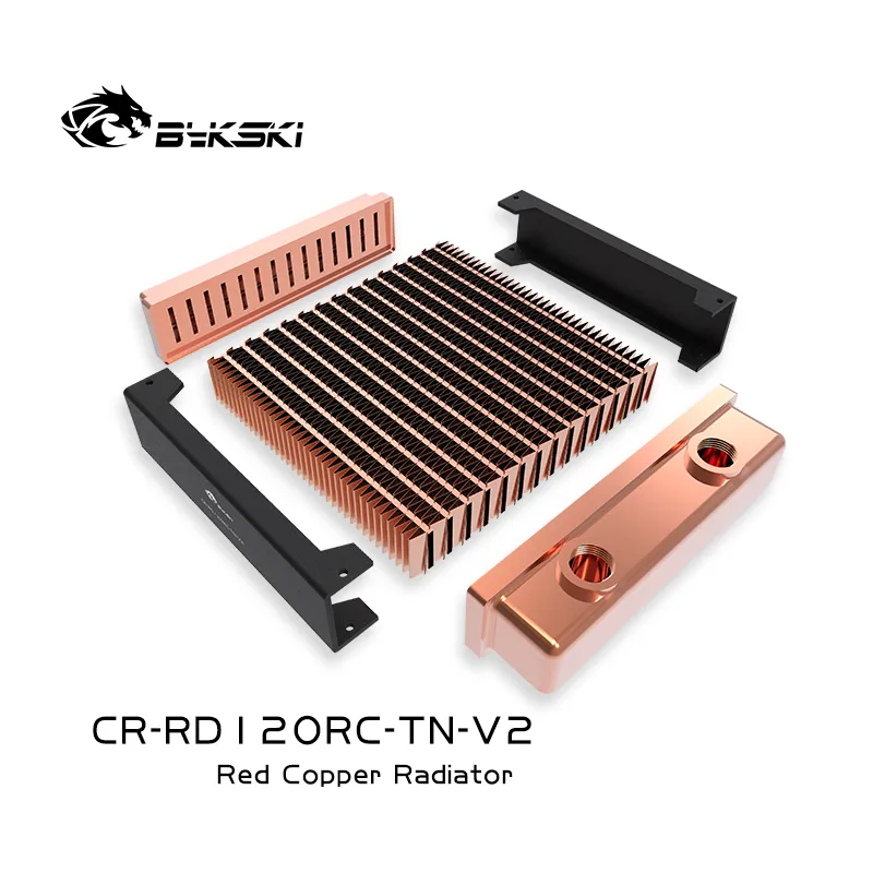 Radiator For PC: 30mm Thick White Copper Liquid Cooling Heat Exchanger ...
