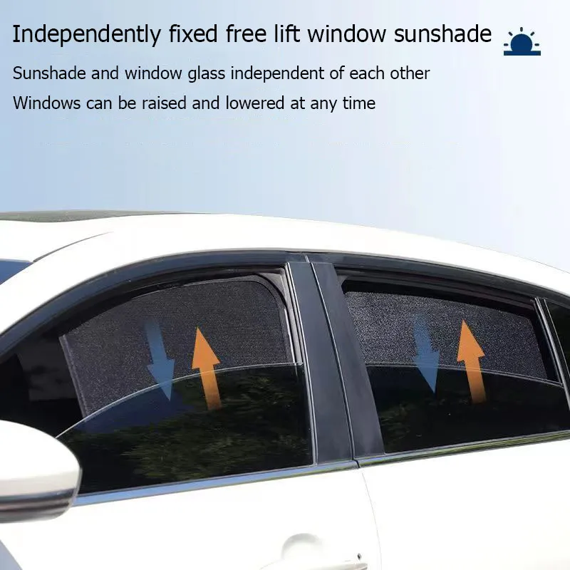 BYD ATTO 3 & YUAN PLUS Sunshade & Insect Net - Car Window Side ...