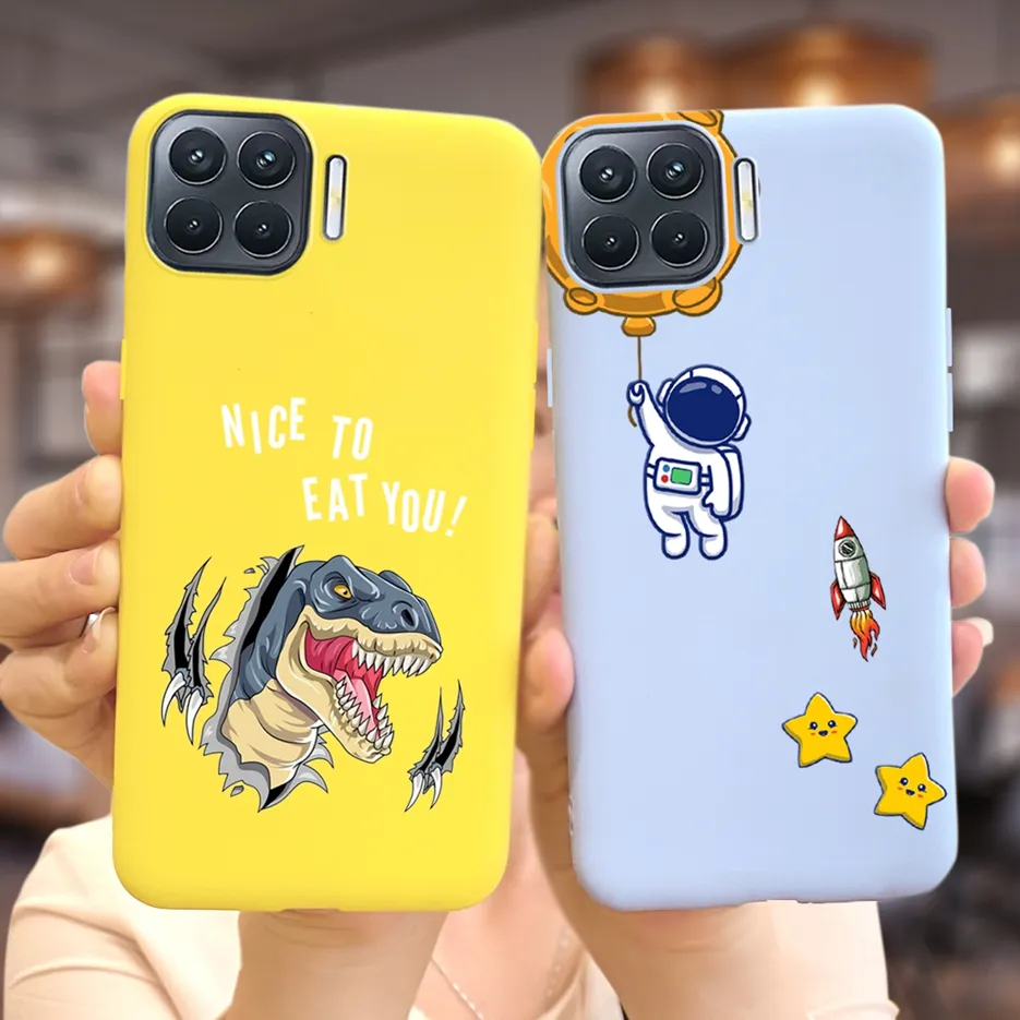 Soft SiliconeSlim Protective Phone Case for Oppo Reno4 Lite 4Lite 2024 ...