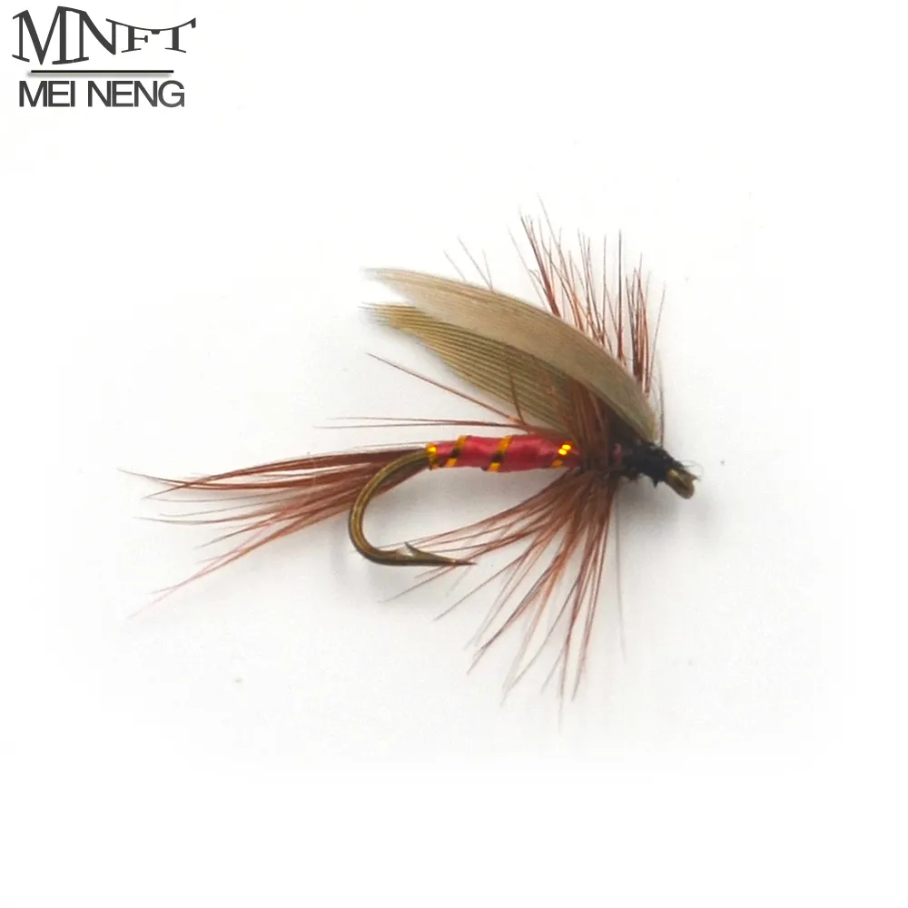 Peacock Mayfly Trout Fishing Flies, 12# Barbed Hooks, Realistic Fly ...